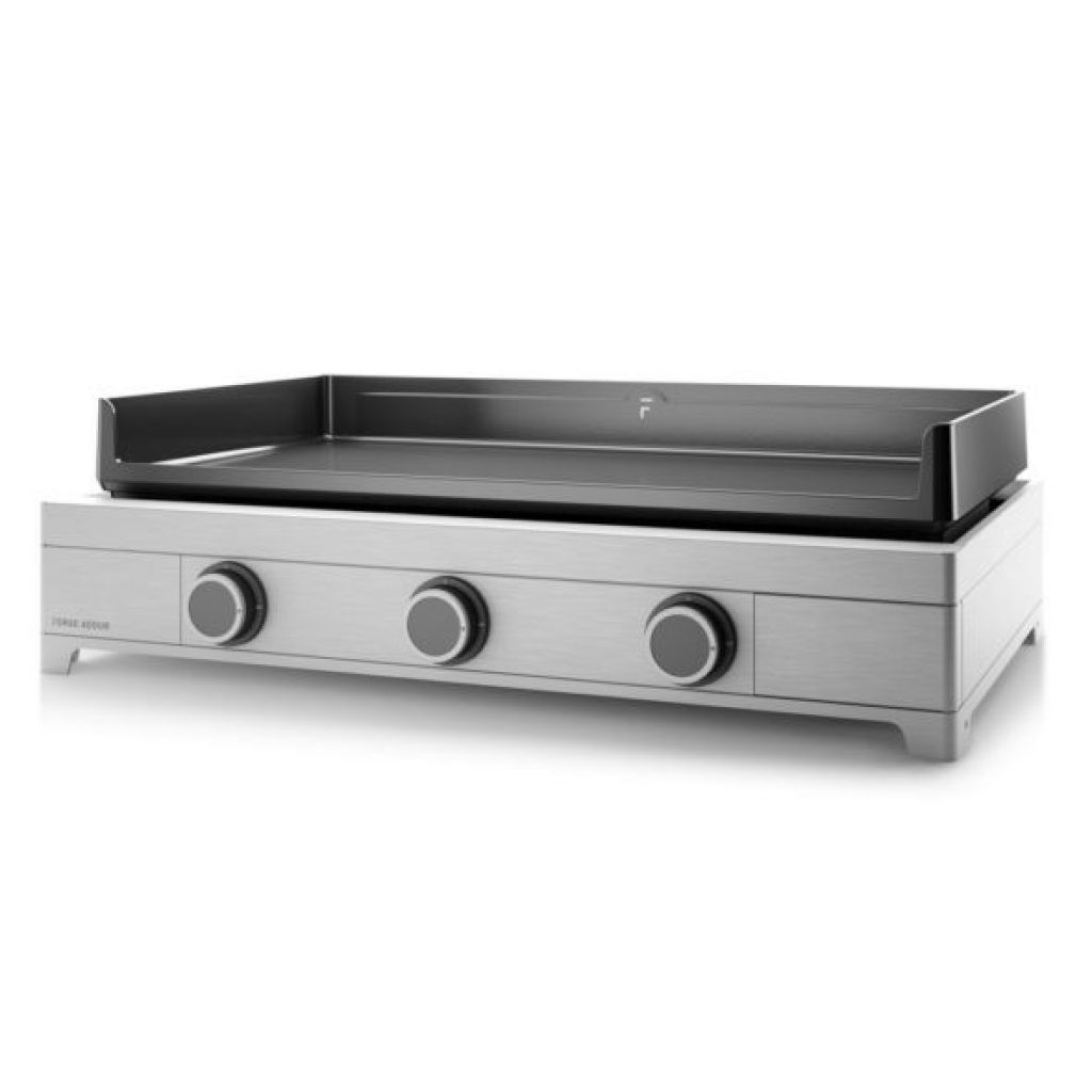 FORGE ADOUR Plancha Modern Gaz 75 Châssis inox - Plancha à Gaz - Le ...